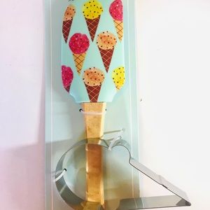Ciroa | Kitchen | Ice Cream Cones Silicone Spatula Stainless Steel Cone ...